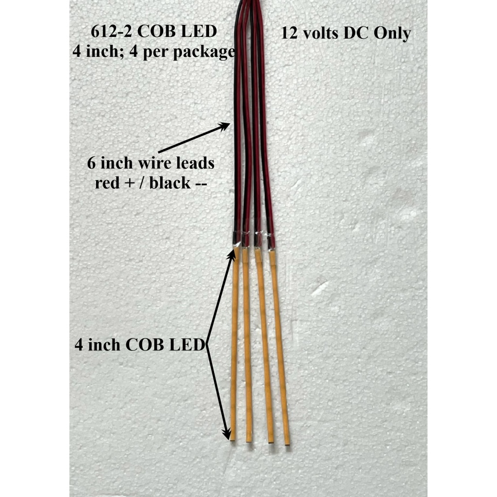 COB LED 4 inch (4pk) – Creative Reproductions 2 Scale-Dollhouse ...