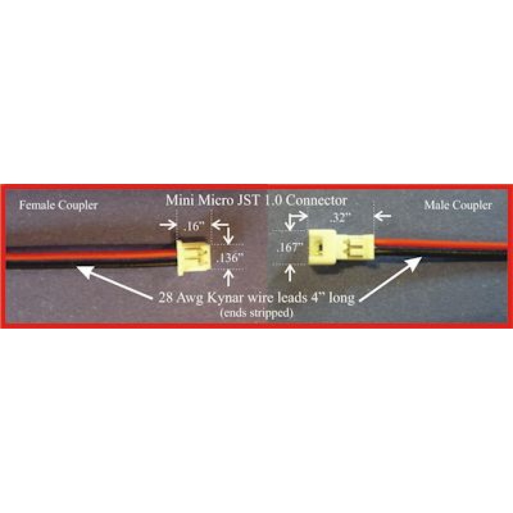 Mini Micro JST connector (4 sets) – Creative Reproductions 2 Scale ...
