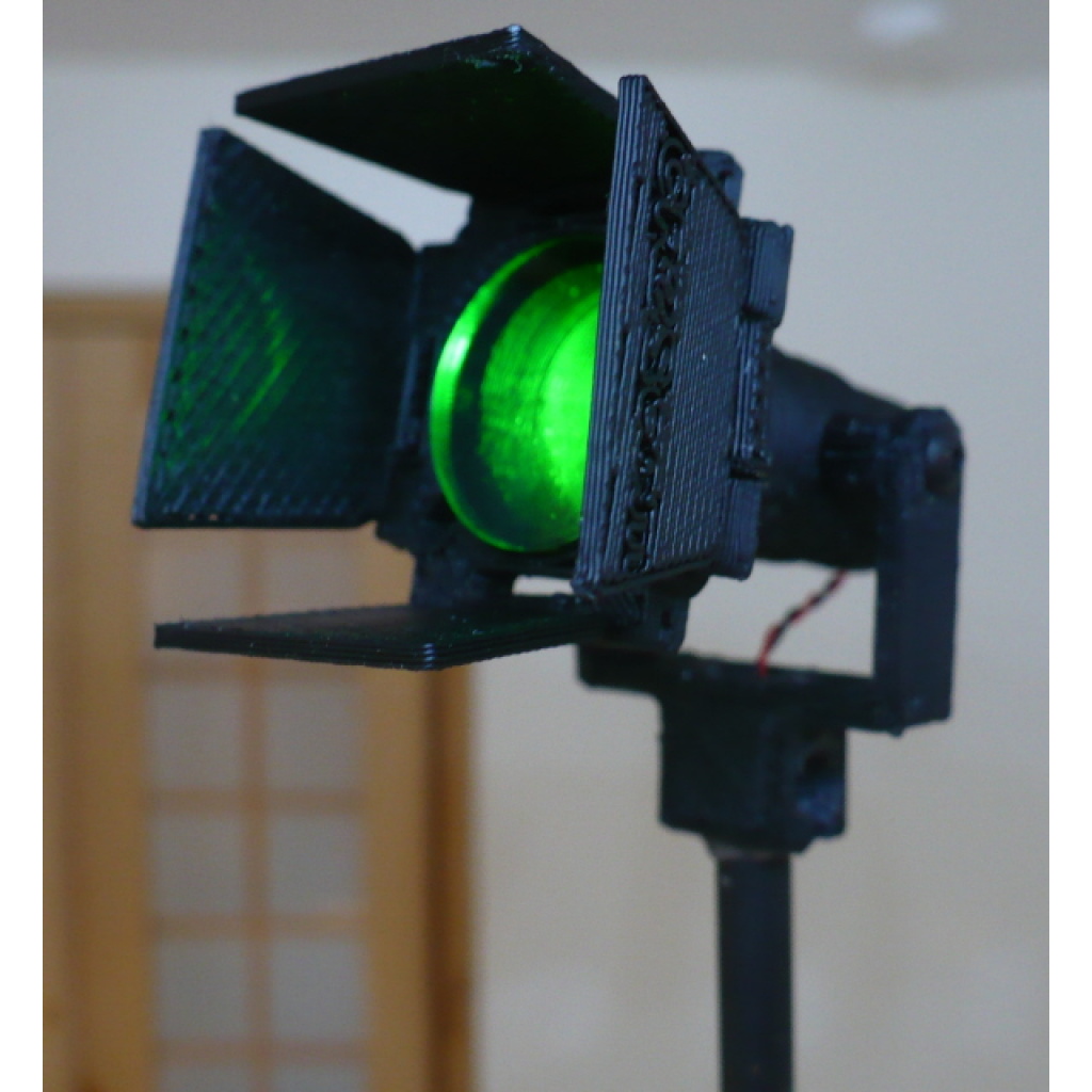 Theater shutter spot light – Creative Reproductions 2 Scale-Dollhouse ...